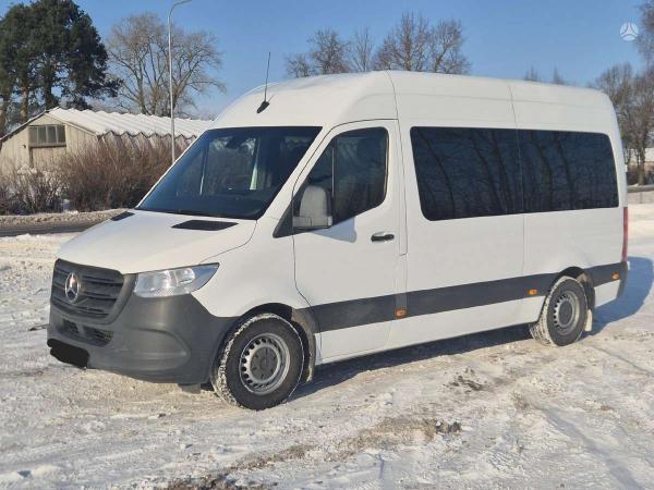 White Mercedes-Benz Sprinter 2018 in Taurage, with an engine capacity of 2.14 L and mileage of 280 thousand km for 16800 €, photo 1 on AUTOMOTO.COM.LV