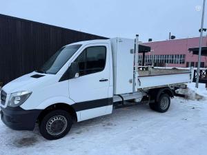 White Mercedes-Benz Sprinter 2018 in Kaunas, with an engine capacity of 2.20 L and mileage of 190 thousand km for 14980 €, photo 9 on AUTOMOTO.COM.LV