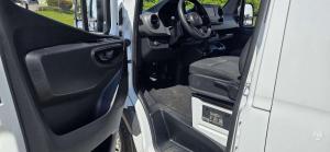 White Mercedes-Benz Sprinter 2018 in Siauliai, with an engine capacity of 2.15 L and mileage of 313 thousand km for 11300 €, photo 13 on AUTOMOTO.COM.LV