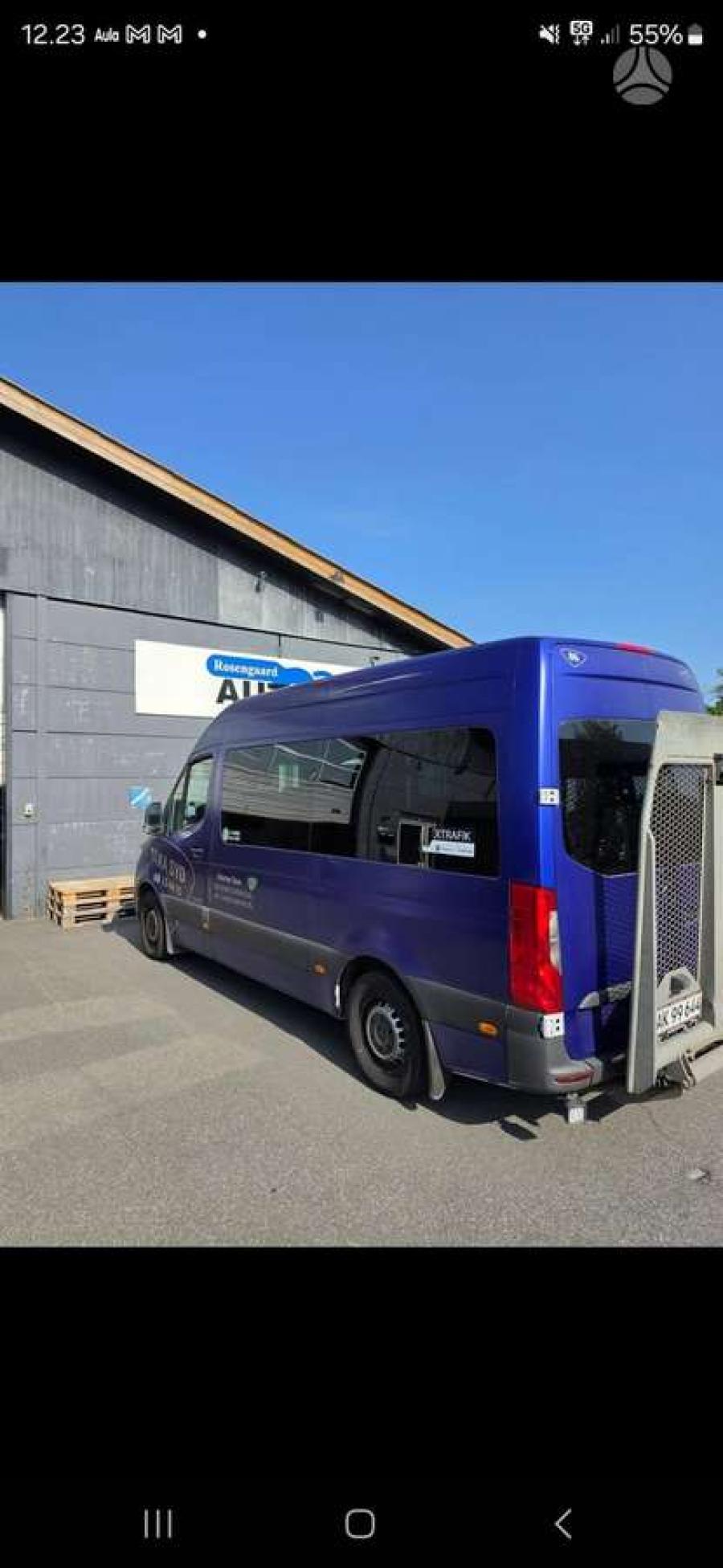White Mercedes-Benz Sprinter 2018 in Kaunas, with an engine capacity of 0.00 L and mileage of 500 thousand km for 15999 €, photo 4 on AUTOMOTO.COM.LV