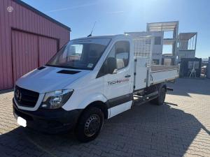 White Mercedes-Benz Sprinter 2018 in Kaunas, with an engine capacity of 2.20 L and mileage of 214 thousand km for 13200 €, photo 3 on AUTOMOTO.COM.LV