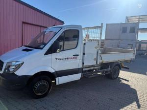 White Mercedes-Benz Sprinter 2018 in Kaunas, with an engine capacity of 2.20 L and mileage of 214 thousand km for 13200 €, photo 9 on AUTOMOTO.COM.LV