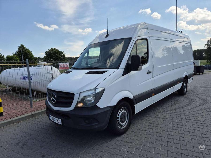 Balts Mercedes-Benz Sprinter 2018 Kauņa, ar dzinēja tilpumu 2.20 L un nobraukumu 350 tūkst. km par 9900 €, foto 1 vietnē AUTOMOTO.COM.LV