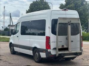 White Mercedes-Benz Sprinter 2018 in Taurage, with an engine capacity of 2.14 L and mileage of 392 thousand km for 16000 €, photo 3 on AUTOMOTO.COM.LV