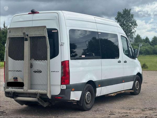 Balts Mercedes-Benz Sprinter 2018 Tauragė, ar dzinēja tilpumu 2.14 L un nobraukumu 392 tūkst. km par 16000 €, foto 5 vietnē AUTOMOTO.COM.LV