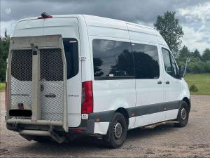 White Mercedes-Benz Sprinter 2018 in Taurage, with an engine capacity of 2.14 L and mileage of 392 thousand km for 16000 €, photo 6 on AUTOMOTO.COM.LV
