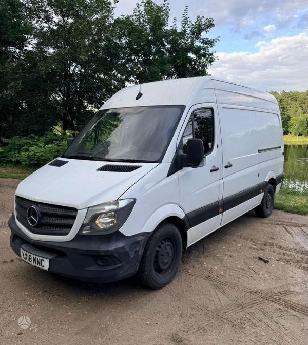 Balts Mercedes-Benz Sprinter 2018 Kauņa, ar dzinēja tilpumu 2.14 L un nobraukumu 400 tūkst. km par 5300 €, foto 9 vietnē AUTOMOTO.COM.LV