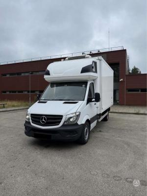 Balts Mercedes-Benz Sprinter 2018 Viļņa, ar dzinēja tilpumu 3.00 L un nobraukumu 296 tūkst. km par 18200 €, foto 3 vietnē AUTOMOTO.COM.LV