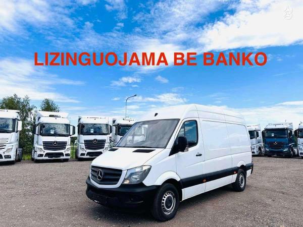 Balts Mercedes-Benz Sprinter 2018 Viļņa, ar dzinēja tilpumu 2.14 L un nobraukumu 99 tūkst. km par 12990 €, foto 8 vietnē AUTOMOTO.COM.LV