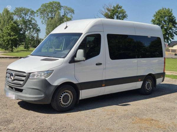 Balts Mercedes-Benz Sprinter 2018 Tauragė, ar dzinēja tilpumu 2.14 L un nobraukumu 414 tūkst. km par 16000 €, foto  vietnē AUTOMOTO.COM.LV