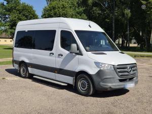 White Mercedes-Benz Sprinter 2018 in Taurage, with an engine capacity of 2.14 L and mileage of 414 thousand km for 16000 €, photo 5 on AUTOMOTO.COM.LV