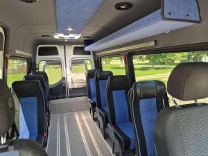White Mercedes-Benz Sprinter 2018 in Taurage, with an engine capacity of 2.14 L and mileage of 414 thousand km for 16000 €, photo 10 on AUTOMOTO.COM.LV