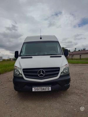 White Mercedes-Benz Sprinter 2018 in Taurage, with an engine capacity of 2.14 L and mileage of 342 thousand km for 8300 €, photo  on AUTOMOTO.COM.LV