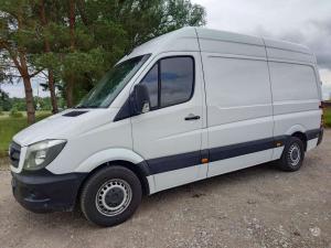 White Mercedes-Benz Sprinter 2018 in Taurage, with an engine capacity of 2.14 L and mileage of 342 thousand km for 8300 €, photo 4 on AUTOMOTO.COM.LV