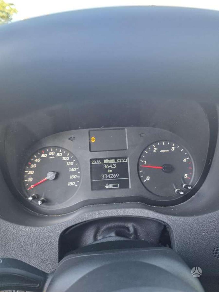 White Mercedes-Benz Sprinter 2018 in Marijampole, with an engine capacity of 2.14 L and mileage of 340 thousand km for 8900 €, photo 11 on AUTOMOTO.COM.LV