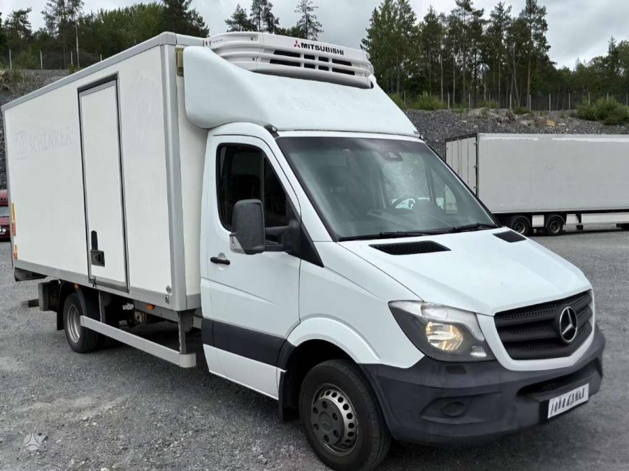 Balts Mercedes-Benz Sprinter 2018 Šauļi, ar dzinēja tilpumu 2.20 L un nobraukumu 290 tūkst. km par 16700 €, foto 1 vietnē AUTOMOTO.COM.LV