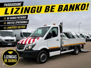 Mercedes-Benz Sprinter 2018 in Vilnius on AUTOMOTO.COM.LV White Mercedes-Benz Sprinter 2018 in Vilnius, with an engine capacity of 2.20 L and mileage of 60 thousand km for 19900 €, photo 1 on AUTOMOTO.COM.LV