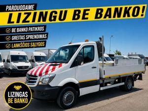 White Mercedes-Benz Sprinter 2018 in Vilnius, with an engine capacity of 2.20 L and mileage of 60 thousand km for 19900 €, photo 22 on AUTOMOTO.COM.LV