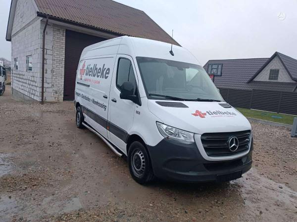 Balts Mercedes-Benz Sprinter 2019 Vilkaviškis, ar dzinēja tilpumu 2.20 L un nobraukumu 300 tūkst. km par 8700 €, foto 3 vietnē AUTOMOTO.COM.LV