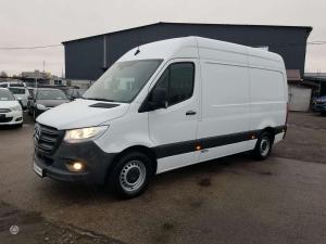 White Mercedes-Benz Sprinter 2019 in Kaunas, with an engine capacity of 2.14 L and mileage of 230 thousand km for 19950 €, photo 2 on AUTOMOTO.COM.LV