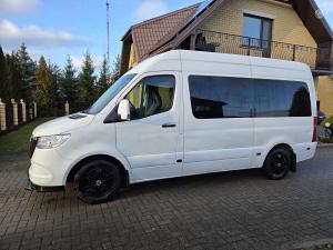 White Mercedes-Benz Sprinter 2019 in Kaunas, with an engine capacity of 2.20 L and mileage of 290 thousand km for 20500 €, photo 5 on AUTOMOTO.COM.LV
