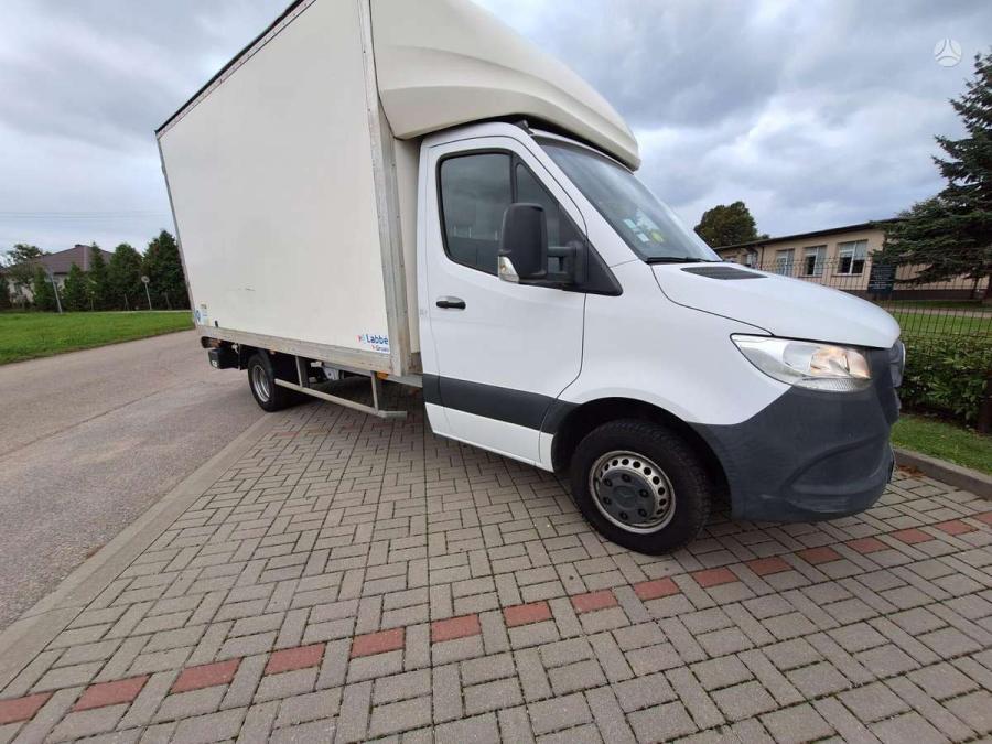 Balts Mercedes-Benz Sprinter 2019 Tauragė, ar dzinēja tilpumu 2.14 L un nobraukumu 389 tūkst. km par 15900 €, foto 1 vietnē AUTOMOTO.COM.LV