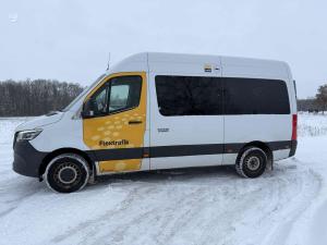 White Mercedes-Benz Sprinter 2019 in Kaunas, with an engine capacity of 2.14 L and mileage of 600 thousand km for 16900 €, photo 7 on AUTOMOTO.COM.LV
