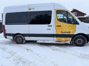 White Mercedes-Benz Sprinter 2019 in Kaunas, with an engine capacity of 2.14 L and mileage of 600 thousand km for 16900 €, photo 8 on AUTOMOTO.COM.LV