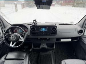 White Mercedes-Benz Sprinter 2019 in Kaunas, with an engine capacity of 2.14 L and mileage of 600 thousand km for 16900 €, photo 11 on AUTOMOTO.COM.LV