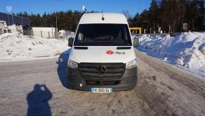 White Mercedes-Benz Sprinter 2019 in Vilnius, with an engine capacity of 2.14 L and mileage of 320 thousand km for 12900 €, photo 2 on AUTOMOTO.COM.LV