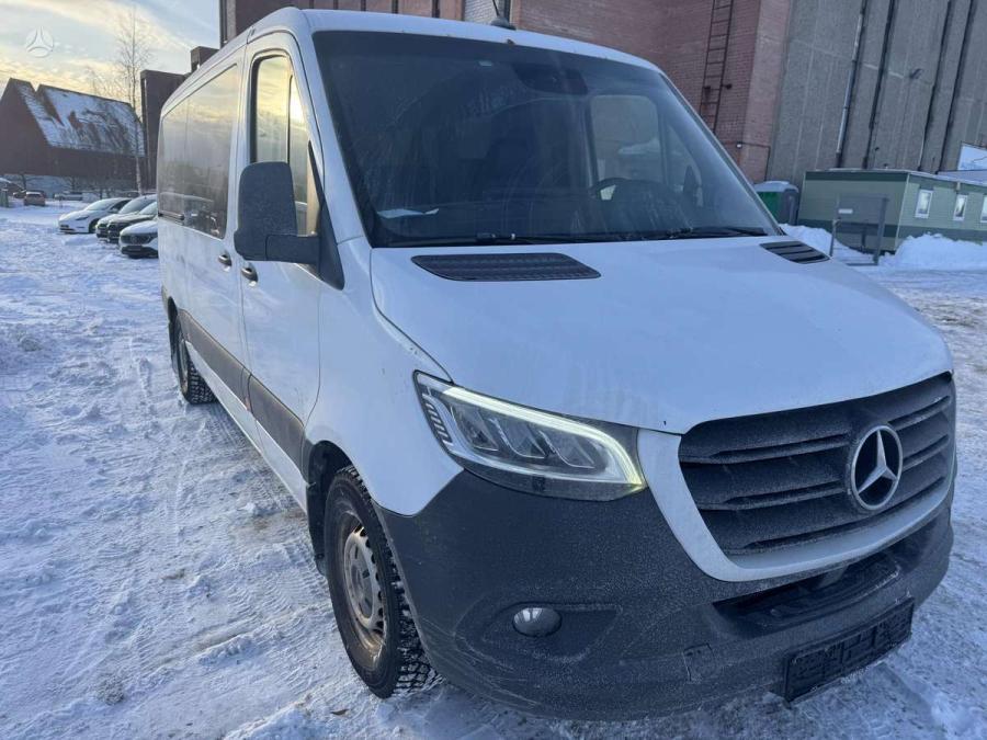 Balts Mercedes-Benz Sprinter 2019 Klaipėda, ar dzinēja tilpumu 2.14 L un nobraukumu 600 tūkst. km par 16200 €, foto 1 vietnē AUTOMOTO.COM.LV