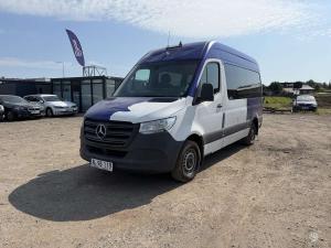 White Mercedes-Benz Sprinter 2019 in Kaunas, with an engine capacity of 2.14 L and mileage of 550 thousand km for 14500 €, photo  on AUTOMOTO.COM.LV