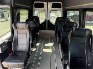White Mercedes-Benz Sprinter 2019 in Kaunas, with an engine capacity of 2.14 L and mileage of 550 thousand km for 14500 €, photo 11 on AUTOMOTO.COM.LV