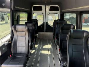 White Mercedes-Benz Sprinter 2019 in Kaunas, with an engine capacity of 2.14 L and mileage of 550 thousand km for 14500 €, photo 12 on AUTOMOTO.COM.LV