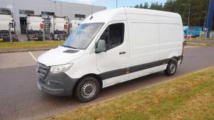 White Mercedes-Benz Sprinter 2019 in Vilnius, with an engine capacity of 2.14 L and mileage of 348 thousand km for 8450 €, photo  on AUTOMOTO.COM.LV