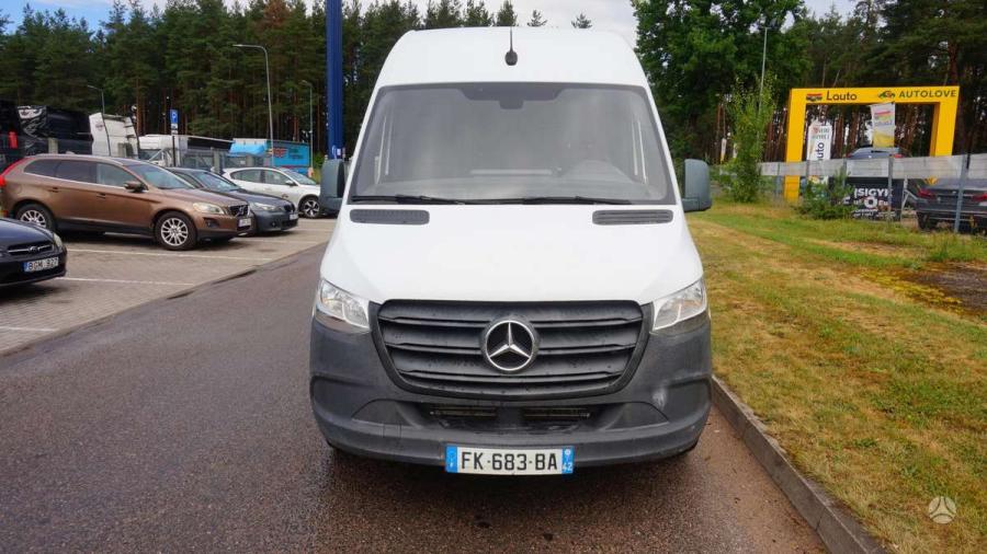 Balts Mercedes-Benz Sprinter 2019 Viļņa, ar dzinēja tilpumu 2.14 L un nobraukumu 348 tūkst. km par 8450 €, foto 3 vietnē AUTOMOTO.COM.LV