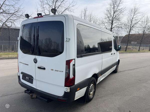 Balts Mercedes-Benz Sprinter 2019 Klaipėda, ar dzinēja tilpumu 2.14 L un nobraukumu 200 tūkst. km par 13400 €, foto 6 vietnē AUTOMOTO.COM.LV