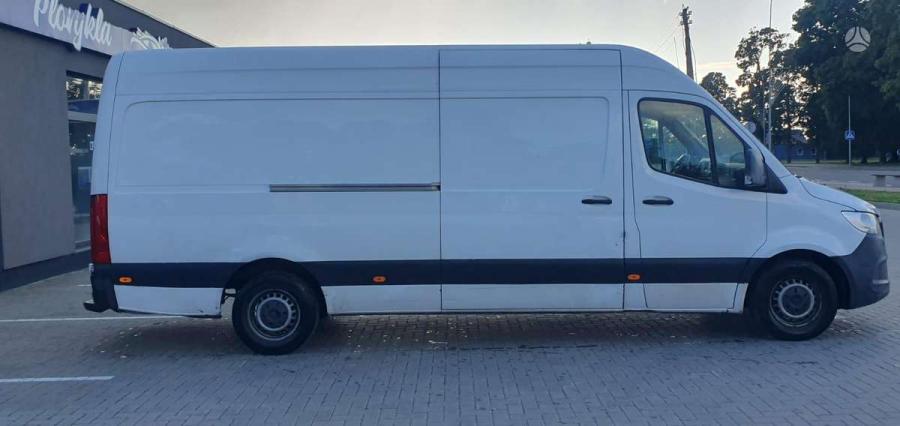 Balts Mercedes-Benz Sprinter 2019 Tauragė, ar dzinēja tilpumu 2.14 L un nobraukumu 220 tūkst. km par 9500 €, foto 3 vietnē AUTOMOTO.COM.LV