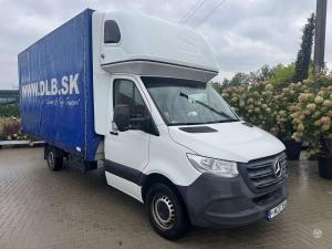 White Mercedes-Benz Sprinter 2019 in Marijampole, with an engine capacity of 2.99 L and mileage of 221 thousand km for 20500 €, photo 3 on AUTOMOTO.COM.LV