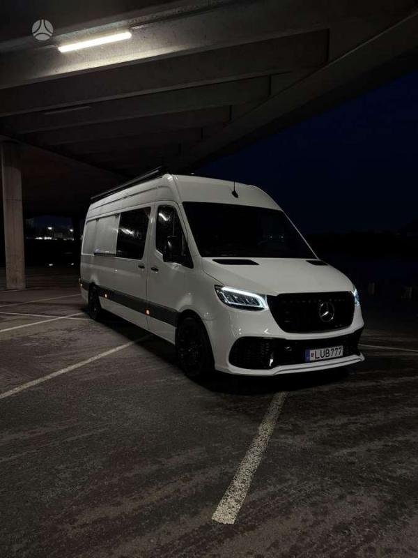 Balts Mercedes-Benz Sprinter 2019 Kauņa, ar dzinēja tilpumu 2.14 L un nobraukumu 108 tūkst. km par 65000 €, foto 1 vietnē AUTOMOTO.COM.LV