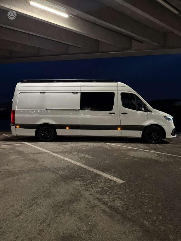 Balts Mercedes-Benz Sprinter 2019 Kauņa, ar dzinēja tilpumu 2.14 L un nobraukumu 108 tūkst. km par 65000 €, foto 3 vietnē AUTOMOTO.COM.LV