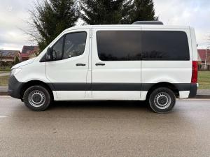 White Mercedes-Benz Sprinter 2020 in Vilnius, with an engine capacity of 2.14 L and mileage of 108 thousand km for 24500 €, photo 3 on AUTOMOTO.COM.LV