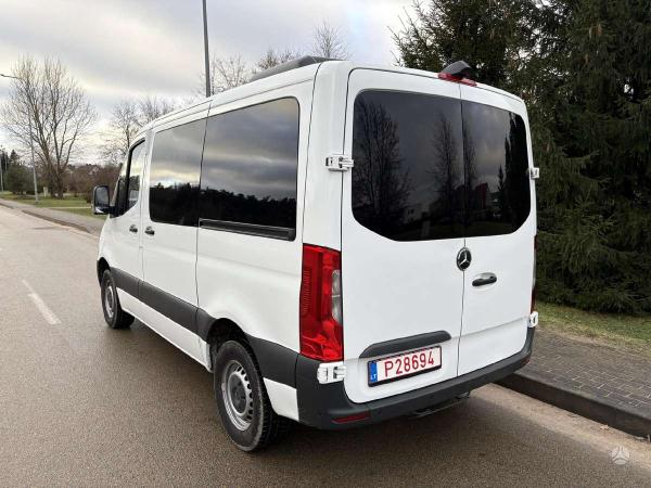 White Mercedes-Benz Sprinter 2020 in Vilnius, with an engine capacity of 2.14 L and mileage of 108 thousand km for 24500 €, photo 5 on AUTOMOTO.COM.LV