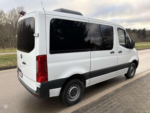 White Mercedes-Benz Sprinter 2020 in Vilnius, with an engine capacity of 2.14 L and mileage of 108 thousand km for 24500 €, photo 6 on AUTOMOTO.COM.LV