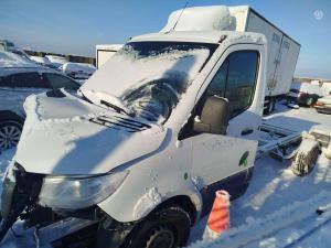 White Mercedes-Benz Sprinter 2020 in Kaunas, with an engine capacity of 2.15 L and mileage of 147 thousand km for 5750 €, photo 2 on AUTOMOTO.COM.LV