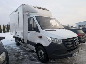 White Mercedes-Benz Sprinter 2020 in Jonava, with an engine capacity of 2.20 L and mileage of 281 thousand km for 33759 €, photo  on AUTOMOTO.COM.LV