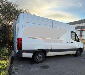 White Mercedes-Benz Sprinter 2020 in Panevezys, with an engine capacity of 2.14 L and mileage of 300 thousand km for 11800 €, photo 10 on AUTOMOTO.COM.LV