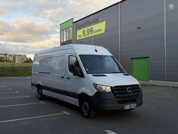 Balts Mercedes-Benz Sprinter 2020 Viļņa, ar dzinēja tilpumu 1.95 L un nobraukumu 319 tūkst. km par 11700 €, foto 3 vietnē AUTOMOTO.COM.LV