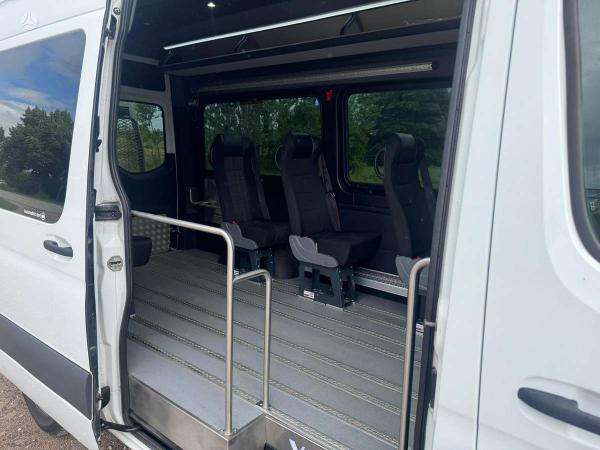 Balts Mercedes-Benz Sprinter 2020 Tauragė, ar dzinēja tilpumu 2.14 L un nobraukumu 280 tūkst. km par 16500 €, foto 7 vietnē AUTOMOTO.COM.LV