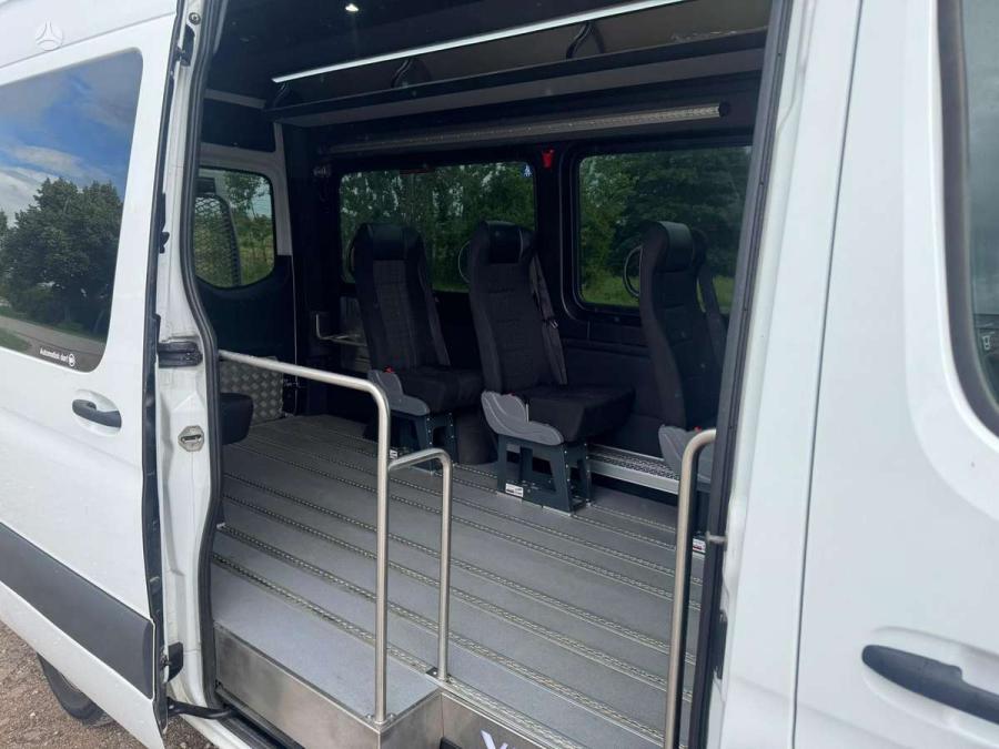 Balts Mercedes-Benz Sprinter 2020 Tauragė, ar dzinēja tilpumu 2.14 L un nobraukumu 280 tūkst. km par 16500 €, foto 8 vietnē AUTOMOTO.COM.LV